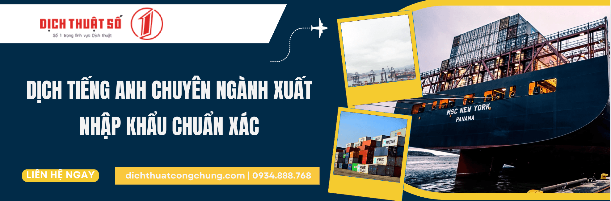 Dịch tiếng Anh Chuyên Ngành Xuất Nhập Khẩu Chuẩn Xác